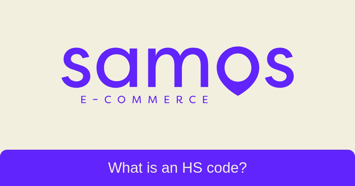 What is an HS code?