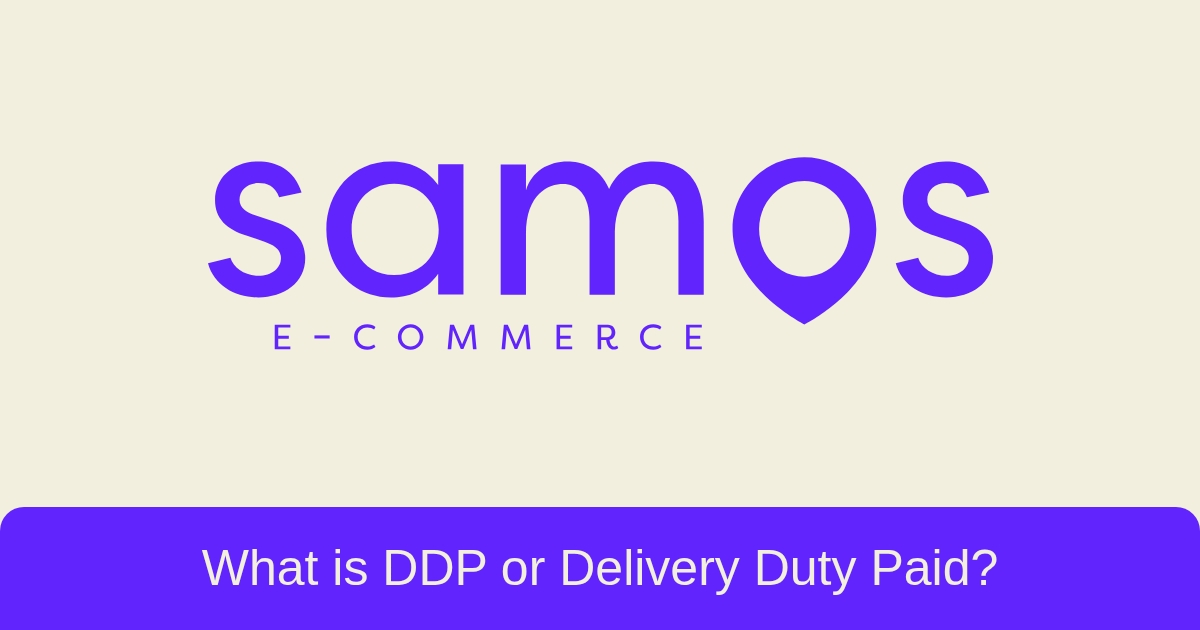 What is DDP or Delivery Duty Paid?