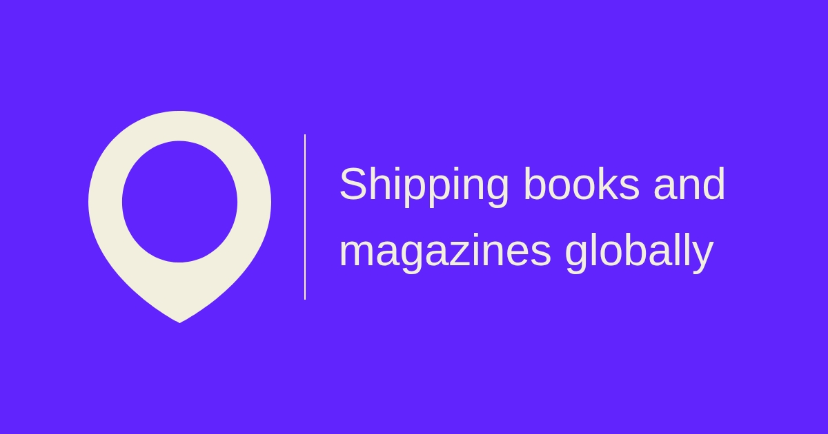 How to cost effectively ship books and collectables globally
